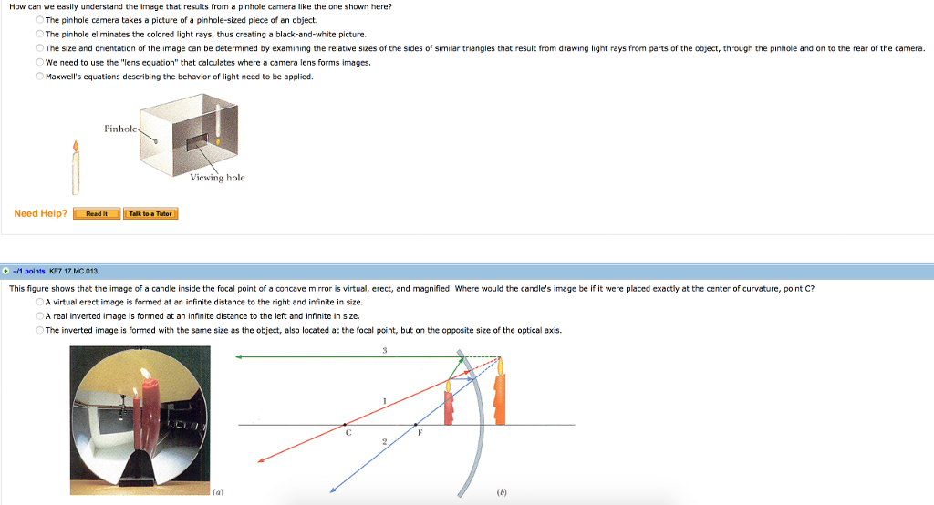 Solved How can we easily understand the image that results | Chegg.com