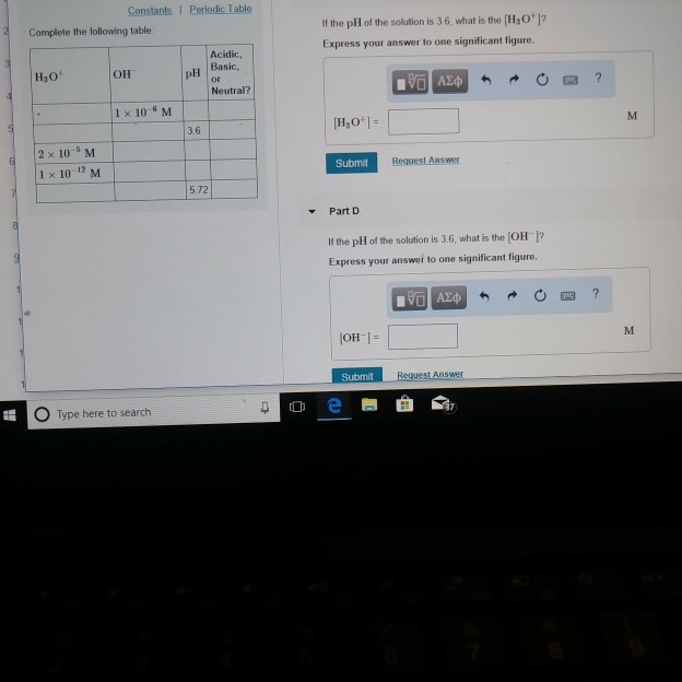 Solved Problem 10.34 9 of 13 Constants 1 Periodic Table Part | Chegg.com