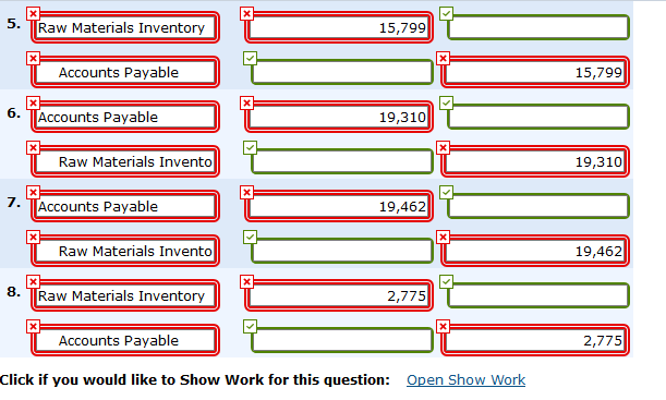 Solved Exercise 8-5 (Part Level Submission) Novak Company | Chegg.com