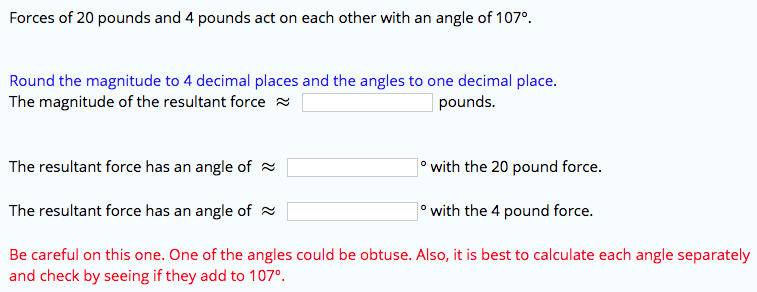 Solved Forces Of 20 Pounds And 4 Pounds Act On Each Other Chegg solved-forces-of-20-pounds-and-4-pounds-act-on-each-other-chegg