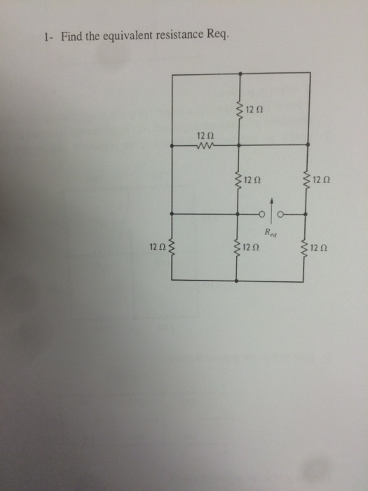 Solved Find the equivalent resistance R_eq. | Chegg.com