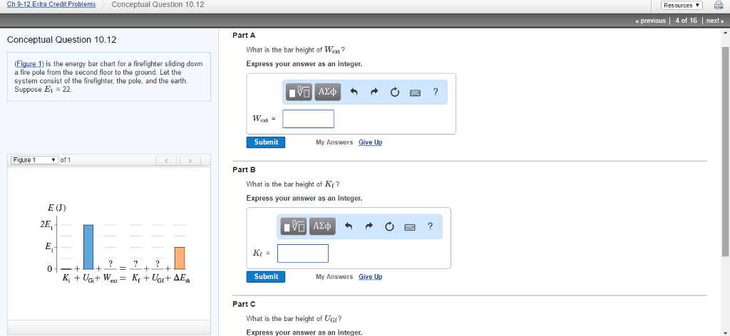 Solved Figure 1 is the energy bar chart for a firefighter | Chegg.com