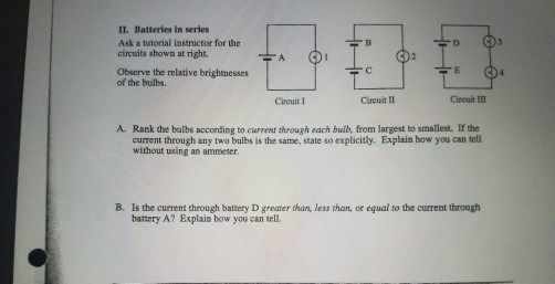 Solved FOR CIRCUITS PART 2 POTENTIAL DIFFERENCE Previously, | Chegg.com