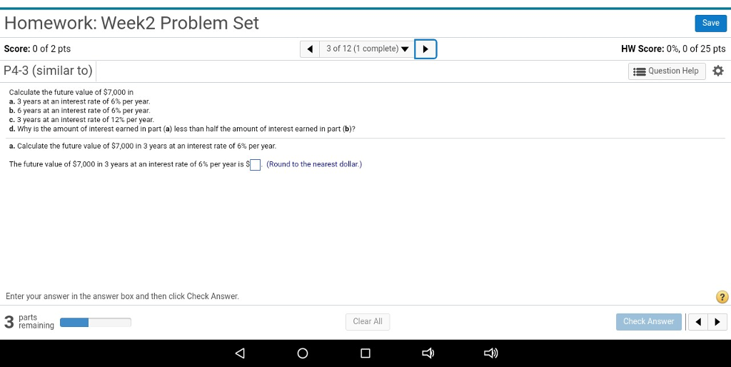 Solved Homework Week2 Problem Set Score 0 Of 2 Pts P4 3