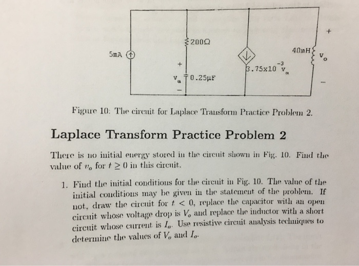 Solved There is no initial energy stored in the circuit | Chegg.com