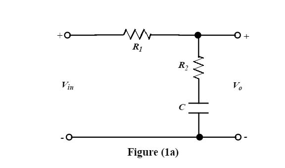 Solved In the figure a phase-lag network is shown. Derive | Chegg.com