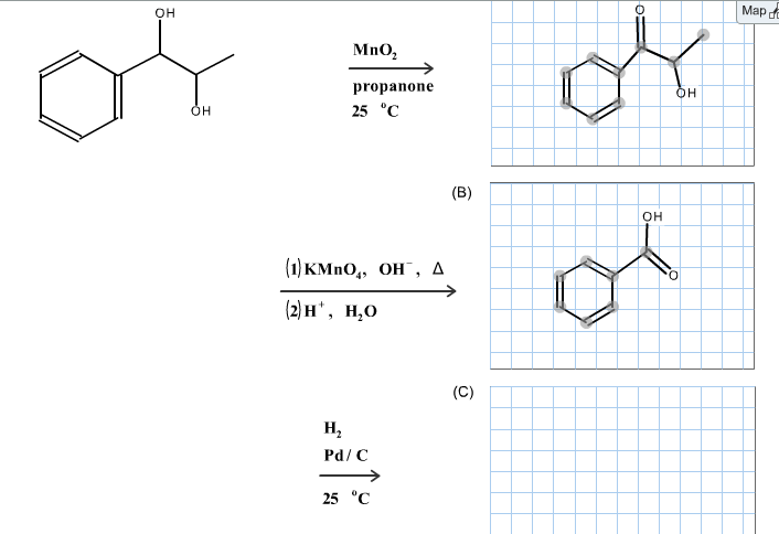 Solved The diol shown below undergoes reaction with reducing | Chegg.com