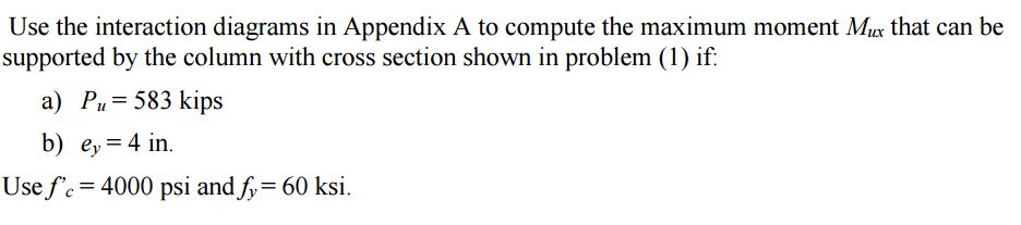 Use the interaction diagrams in Appendix A to compute | Chegg.com