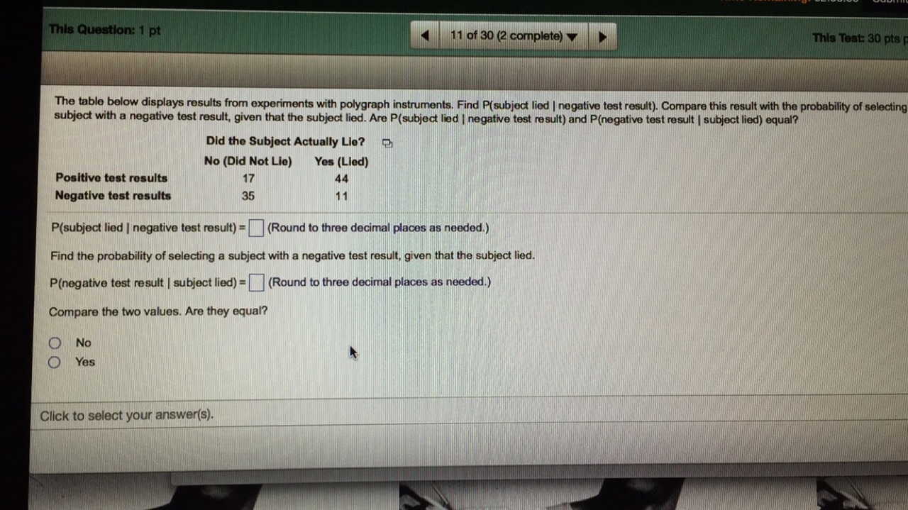 Solved The table below displays results from experiments | Chegg.com