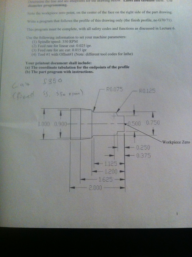 Determine the line and are endpoints for the drawing | Chegg.com