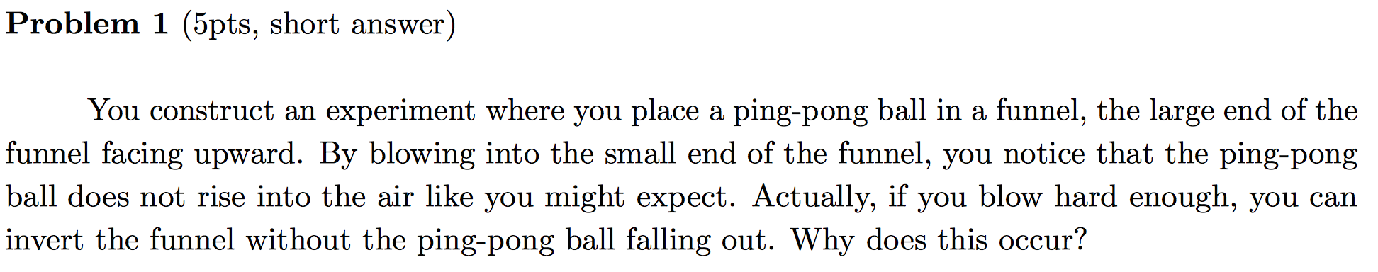 Solved You construct an experiment where you place a | Chegg.com