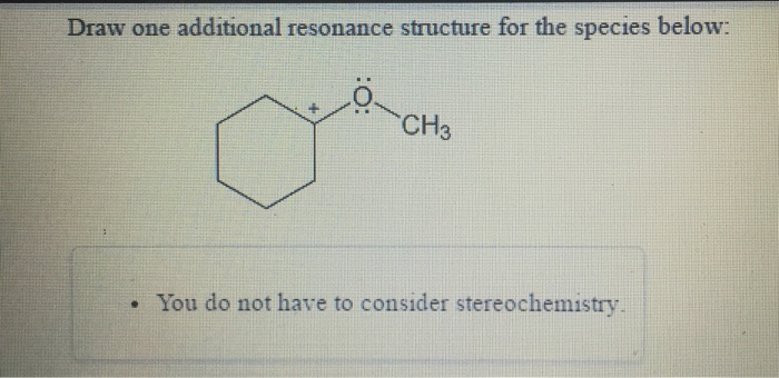 Solved Draw one additional resonance structure for the | Chegg.com
