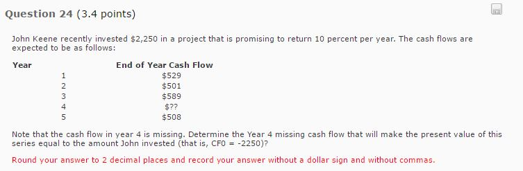 Solved What is the present value of 24 annual payments of $ | Chegg.com