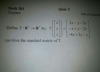 Solved how do about solving this linear algebra problem ? | Chegg.com