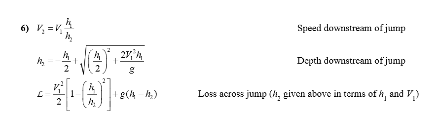 Solved Water of density rho flowing in an river can form a | Chegg.com