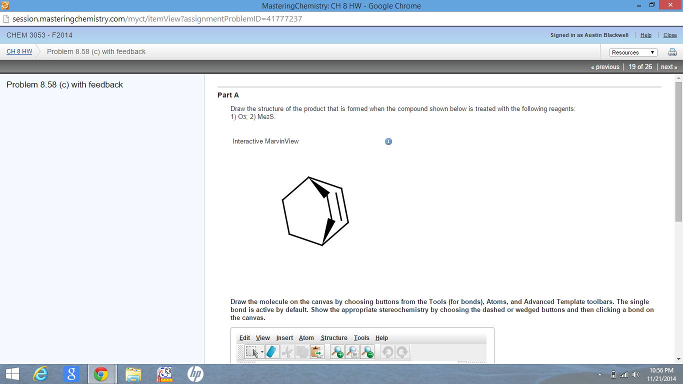 Solved Draw the structure of the product that is formed when | Chegg.com