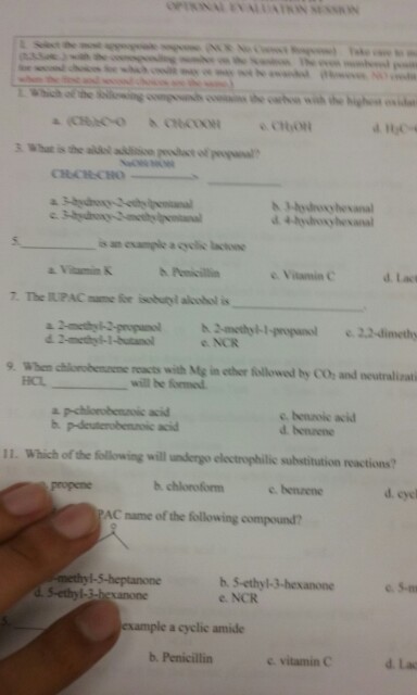 Solved Which of the following will undergo electrophilic | Chegg.com