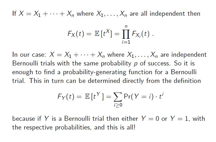 Solved Let X be a random variable with the binomial | Chegg.com