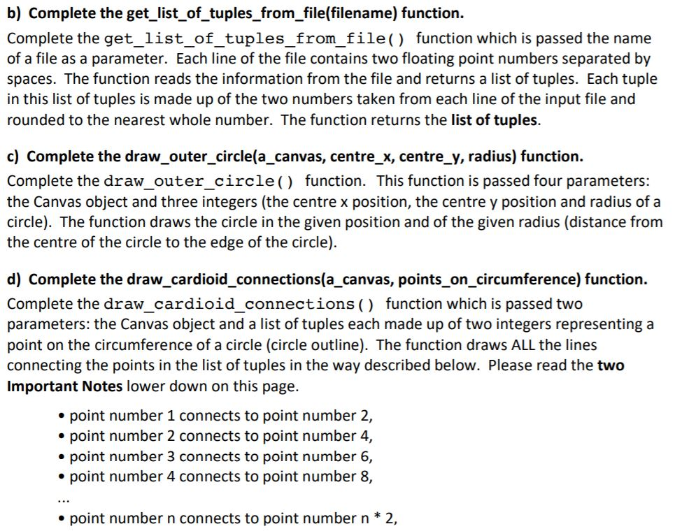 Solved This python 3.6.4 program reads points from a text | Chegg.com