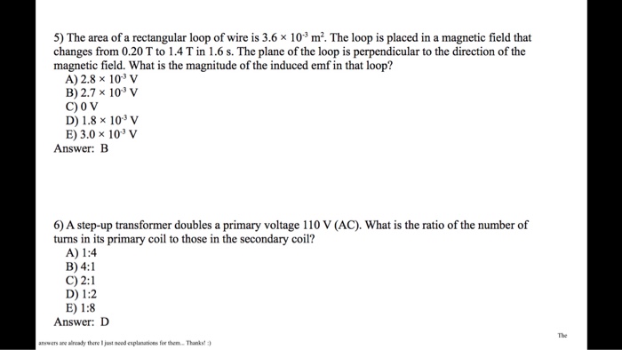 Solved The area of a rectangular loop of wire is 3.6 times | Chegg.com