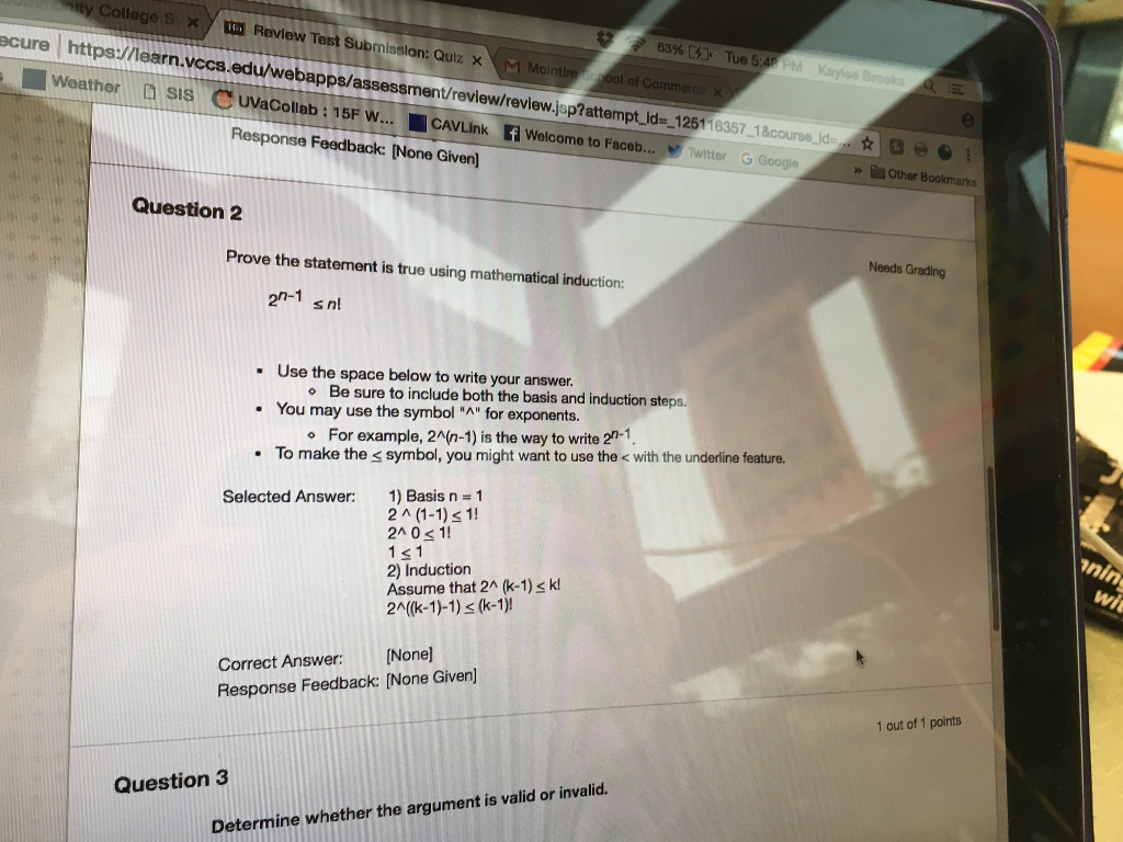 Solved Prove the statement is true using mathematical | Chegg.com