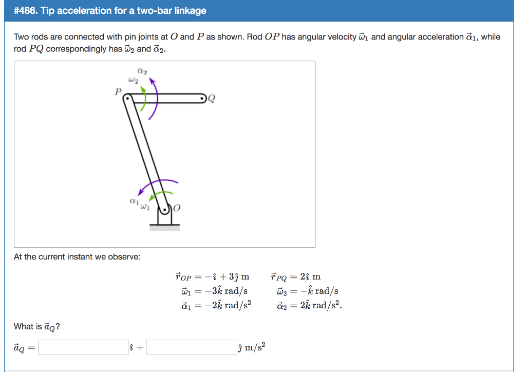 Solved Two rods are connected with pin joints at O and P as | Chegg.com
