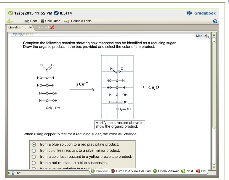 Solved Complete the following reaction showing how mannose | Chegg.com