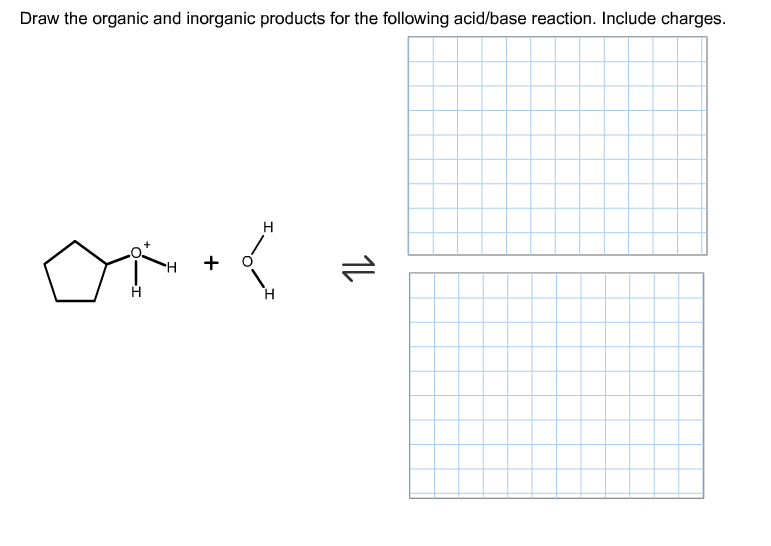 Solved Draw the inorganic and inorganic products for the | Chegg.com
