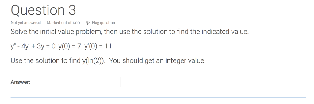 Solved Solve the initial value problem, then use the | Chegg.com
