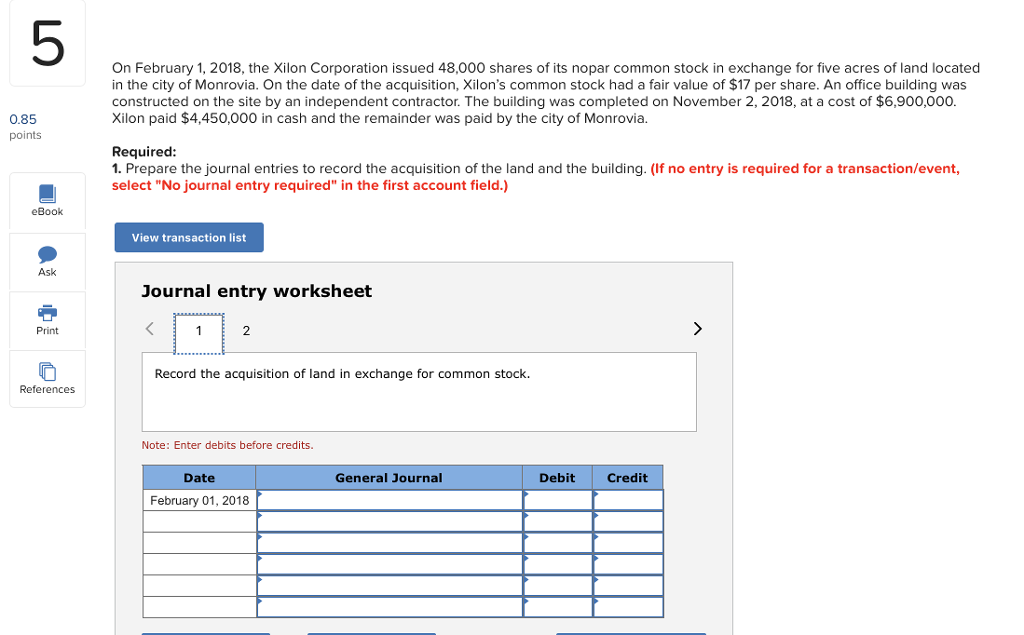 Solved 5 On February 1, 2018, the Xilon Corporation issued | Chegg.com
