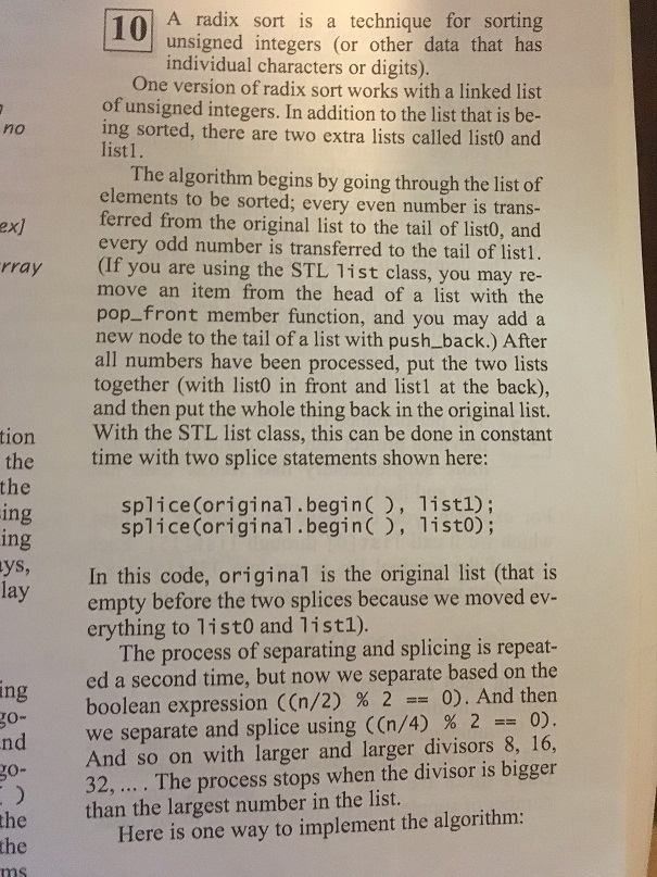 Solved ExJ Rray The The Ing Ys Lay The The 10 A Radix Sort Chegg solved-exj-rray-the-the-ing-ys-lay-the-the-10-a-radix-sort-chegg