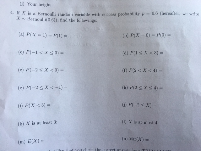 Solved If X is Bernoulli random variable with success | Chegg.com