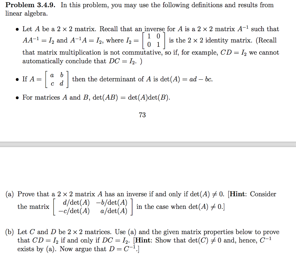 Solved Problem 3.4.7. Prove that if y is a real number, then | Chegg.com