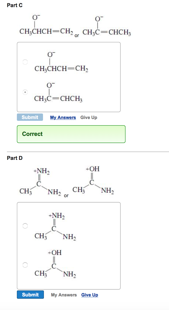Solved Part C CH3CHCH CH2 CH3C CHCH CH3CHCH CH2 CH3C CHCH3 | Chegg.com