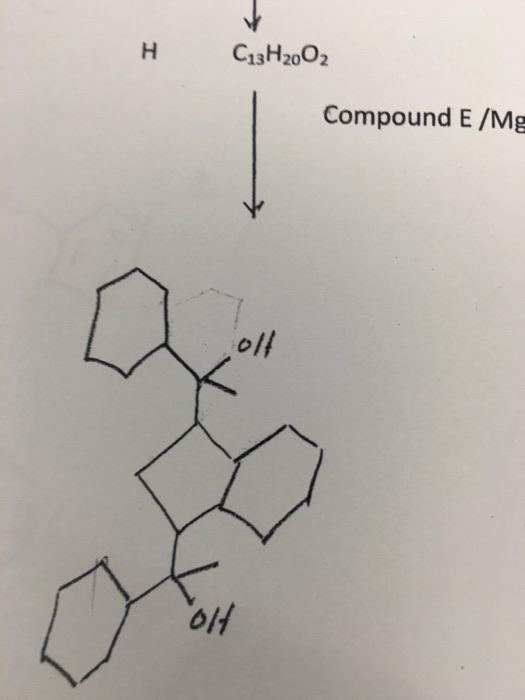 Solved identify the structure of the A unidentified C7H13 | Chegg.com