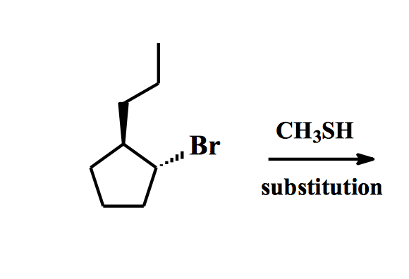 Solved Br CH3SH substitution | Chegg.com