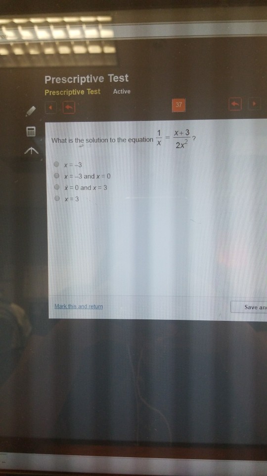 Solved Prescriptive Test Prescriptive Test Active 1 X+3 What | Chegg.com