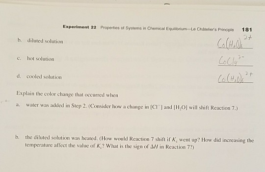 Solved Pas Name Section Experiment 22 Data and Observations: | Chegg.com