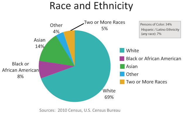 Solved Race and Ethnicity Two or More Races Persons of | Chegg.com