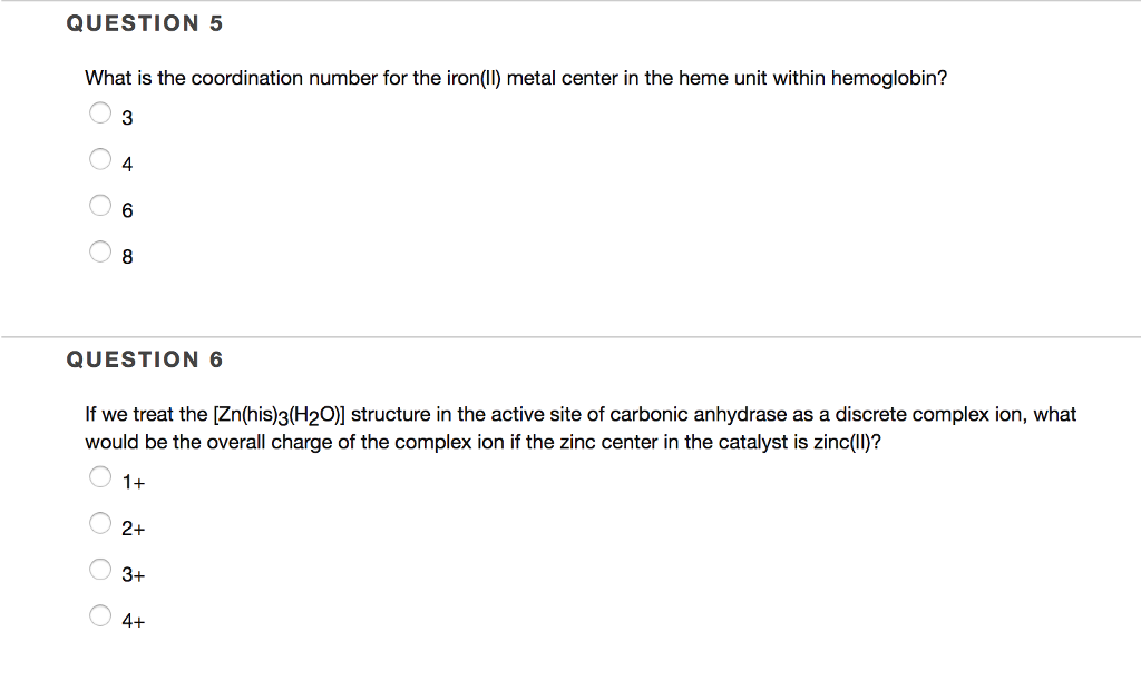 Solved QUESTION 1 The following complex is yellow in color: | Chegg.com
