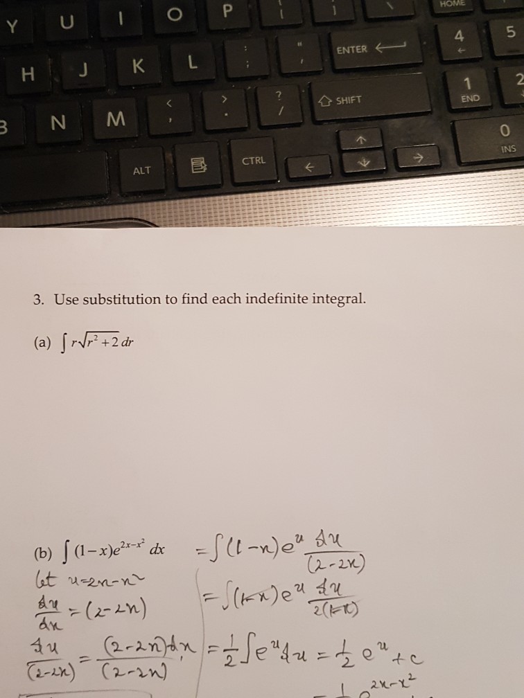 Solved 4 5 6 7 8 9 0 HOME ENTER ? SHIFT C V B N M MATH 1325 | Chegg.com