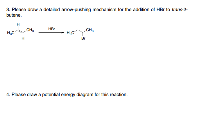 Solved Please draw a detailed arrow-pushing mechanism for | Chegg.com