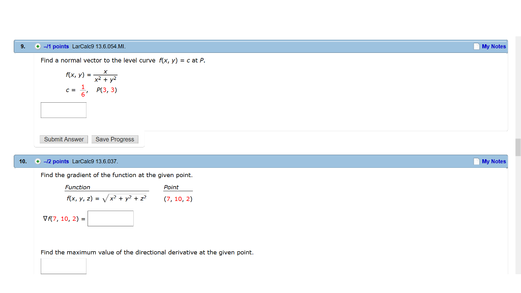 Solved Find a normal vector to the level curve f(x, y) = c | Chegg.com