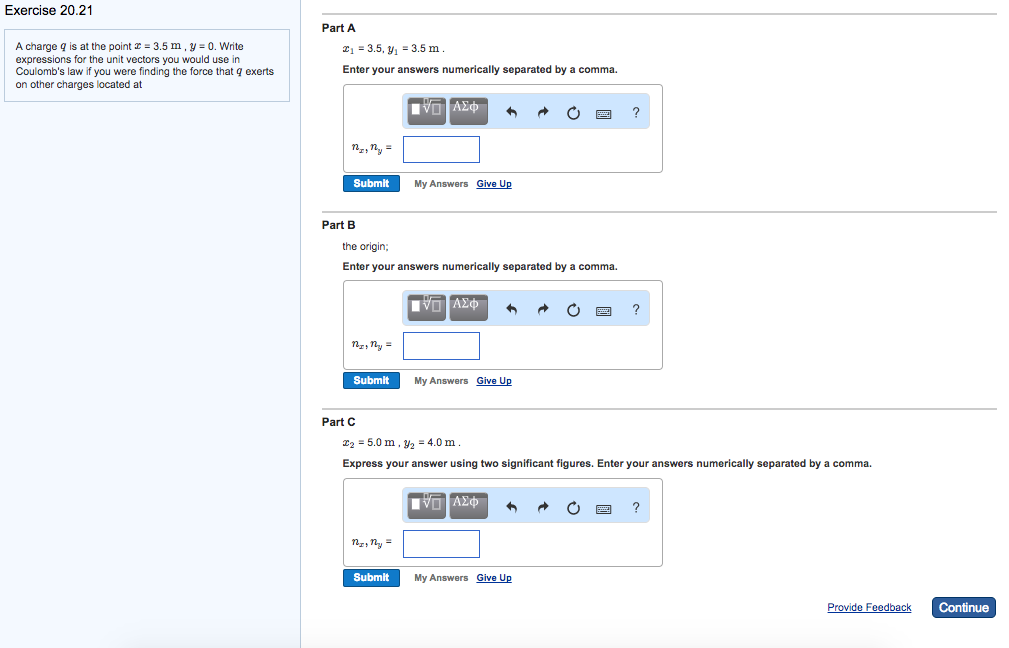 Solved A charge q is at the point x = 3.5 m, y = 0. Write | Chegg.com