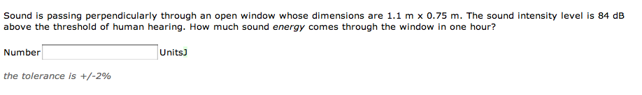 Solved Sound is passing perpendicularly through an open | Chegg.com