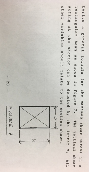 Solved Derive a general formula for the maximum shear stress | Chegg.com