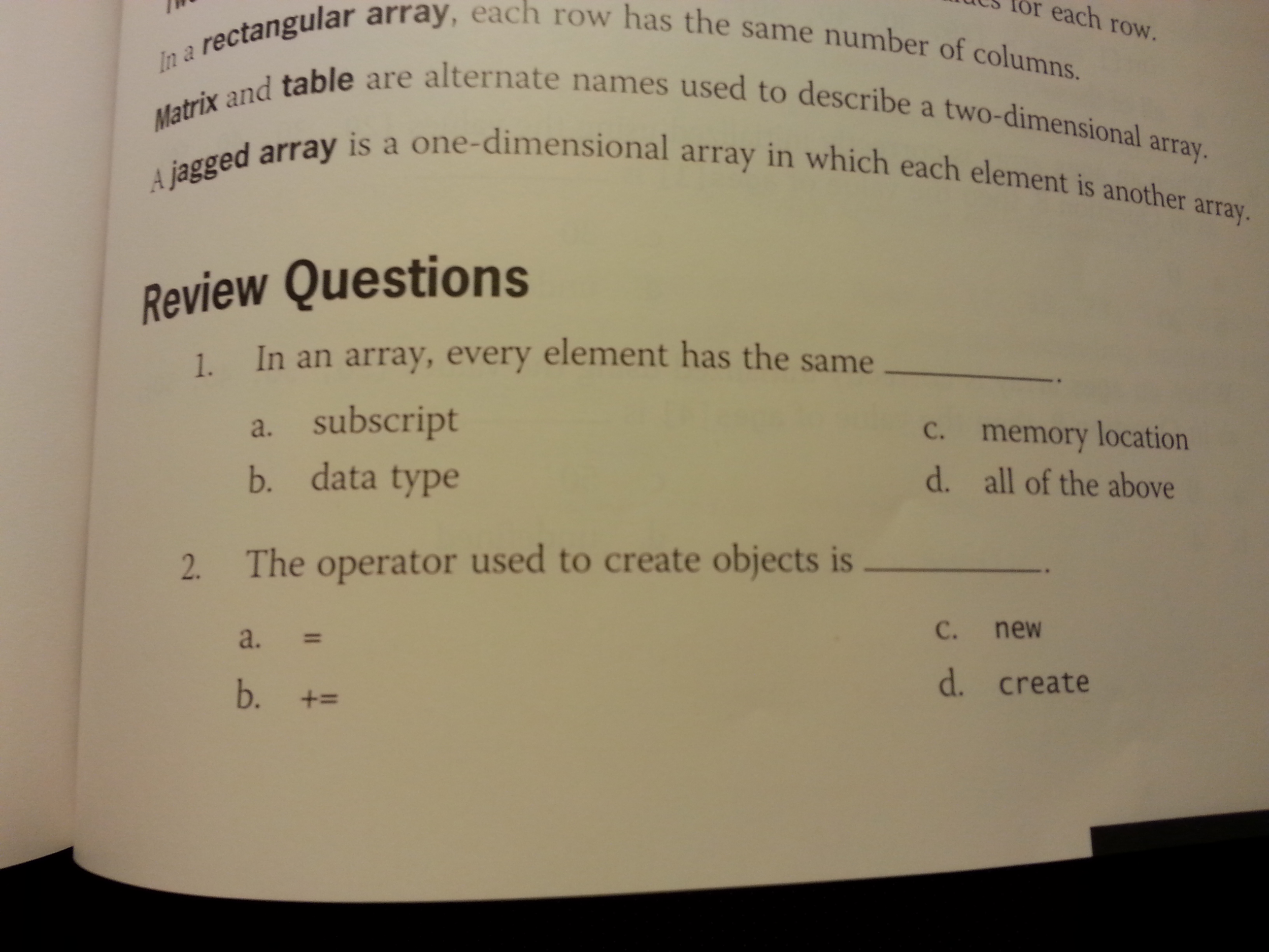 Solved Which of the following correctly declares an array of | Chegg.com Solved Which of the following correctly declares an array of | Chegg.com
