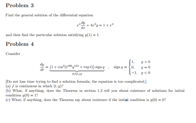 Solved Find The general solution of The differential | Chegg.com