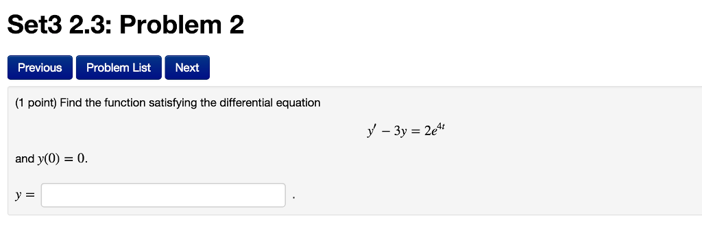 Solved Find the function satisfying the differential | Chegg.com