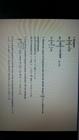 integrate | Chegg.com